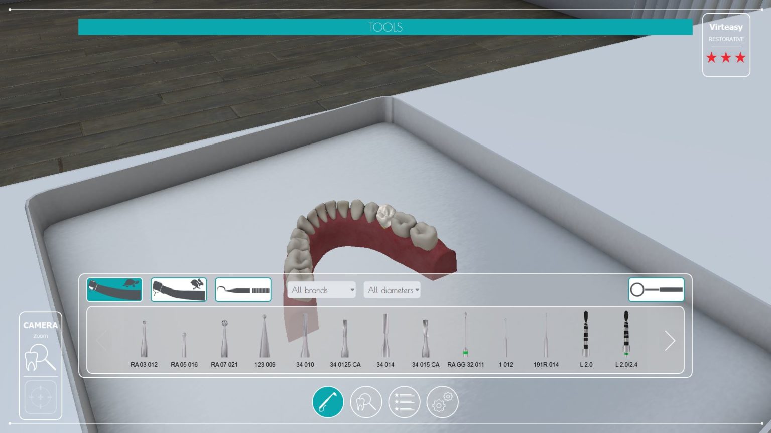 Virteasy Dental - Haptic and VR training simulator for students / dentists